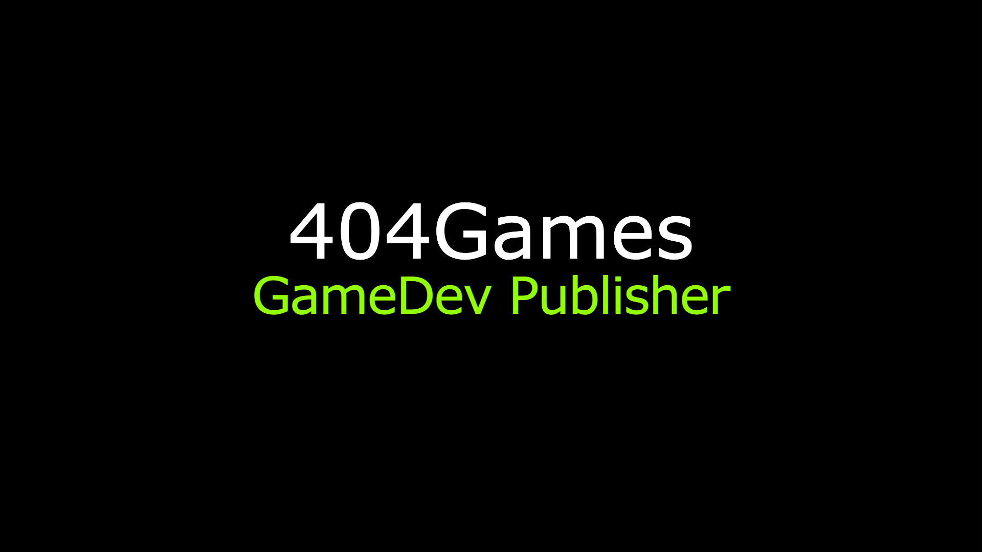 Publishing - 404Games